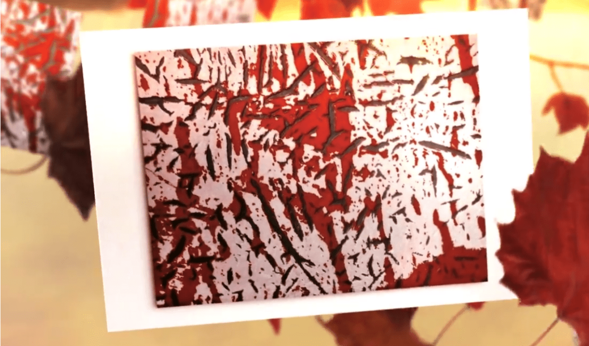 MACRO PHOTOGRAPH ON ALUMINUM PLATE: THE TREE OF LIFE – ROBERTO ALBORGHETTI