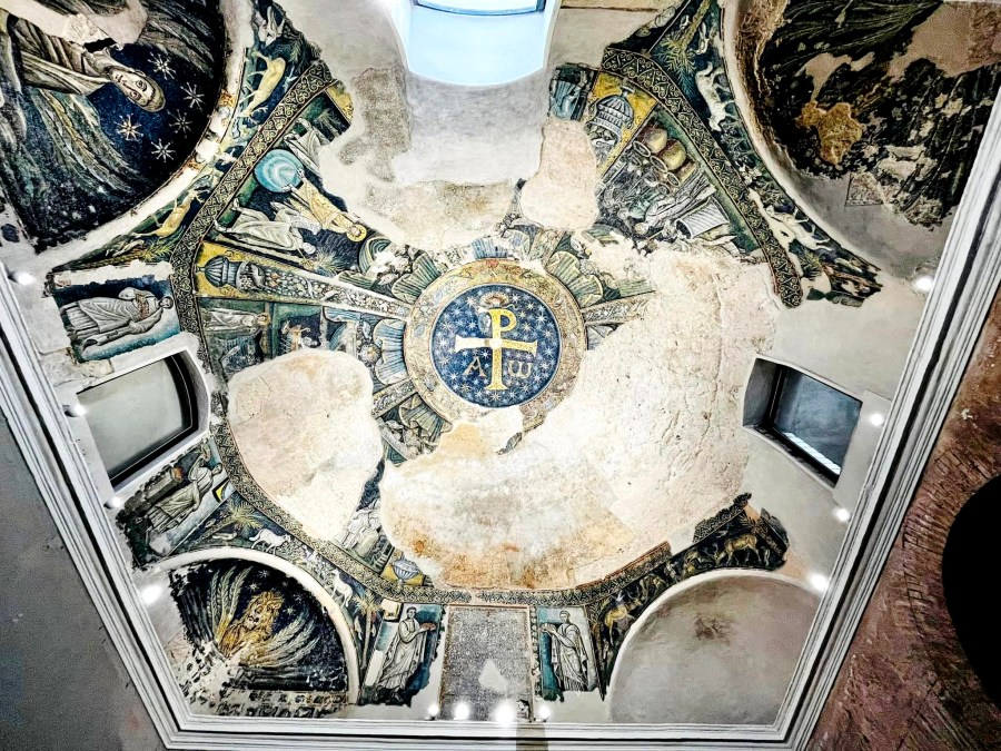 CITIES / NAPLES: VISITING THE BAPTISTERY OF SAN GIOVANNI IN FONTE, THE ...